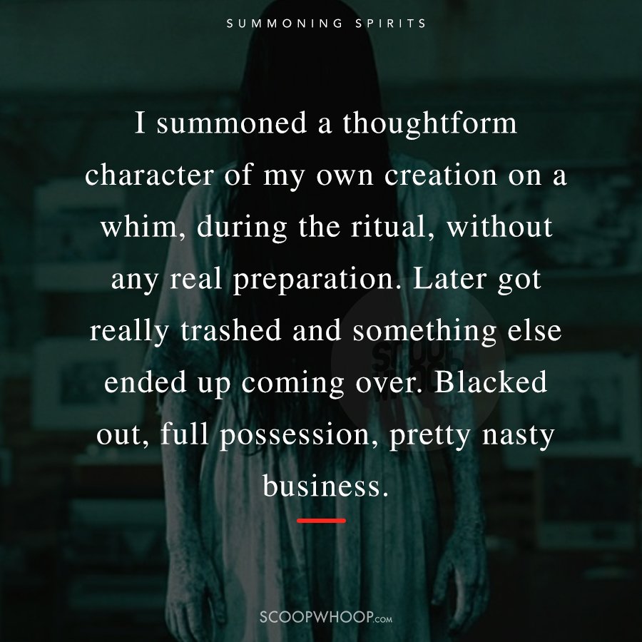 What Happened When People Tried To Summon Ghosts