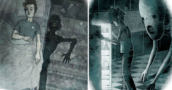 20 One-Picture Horror Stories By This Irish Illustrator That’ll Make ...