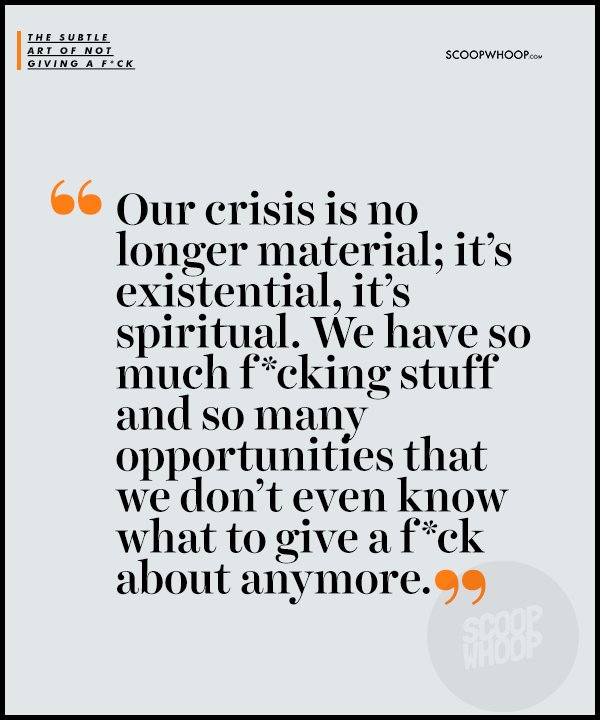 ‘The Subtle Art Of Not Giving A F*ck’ Quotes That Are The Reality Check ...