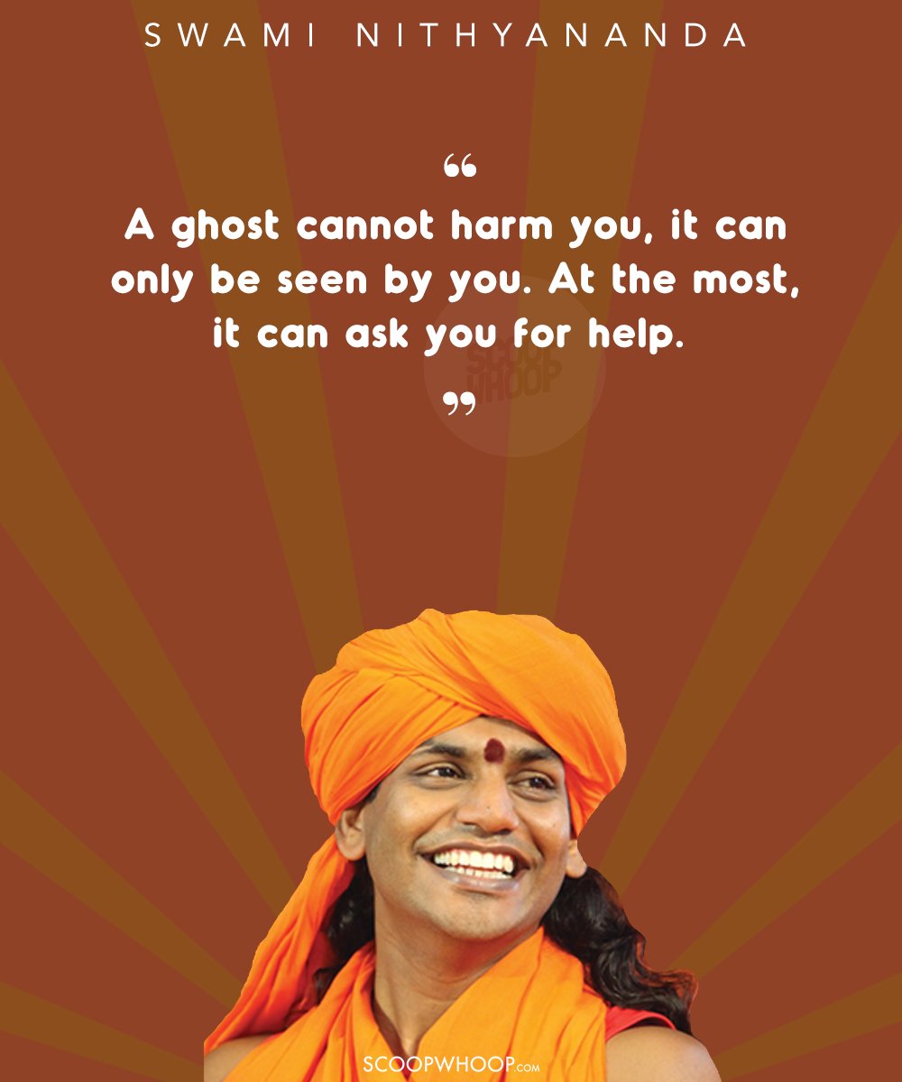 15 Swami Nithyananda Funny Quotes Which Proves Common Sense Is For Losers