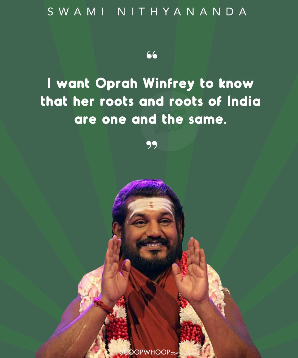 15 Swami Nithyananda Funny Quotes Which Proves Common Sense Is For Losers
