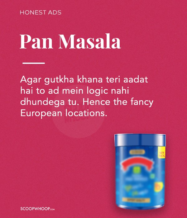 10 Brutally Honest Taglines For Advertisements That We’re Completely ...