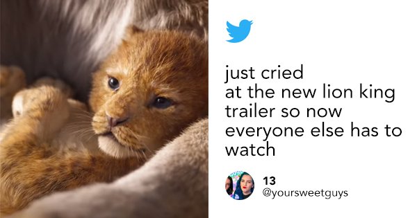 Disney Released ‘The Lion King’ 2019 Trailer & Twitter Went On An ...