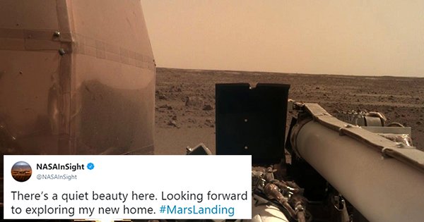 NASA’s ‘InSight’ Lands On Mars & The Images Of The Touchdown Are ...