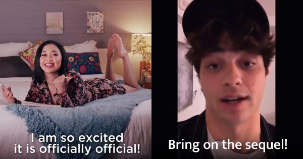 Noah Centineo & Lana Condor Made A Video To Confirm The Sequel To ...