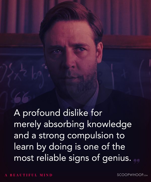 20 Quotes From ‘A Beautiful Mind’ That Capture The Heartbreaking Chaos ...