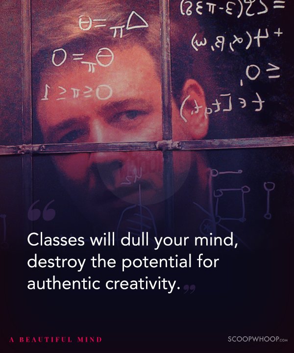 20 Quotes From ‘A Beautiful Mind’ That Capture The Heartbreaking Chaos ...