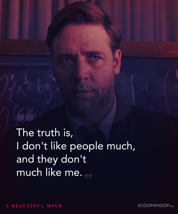 20 Quotes From ‘A Beautiful Mind’ That Capture The Heartbreaking Chaos ...