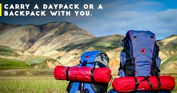 8 Esseantial Items To Have With You While You Go For Trekking/Hiking