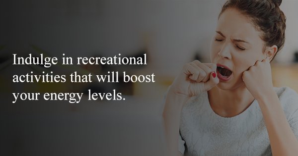 7 Self-Help Tips To Help Fight Fatigue And To Get Your Energy Back