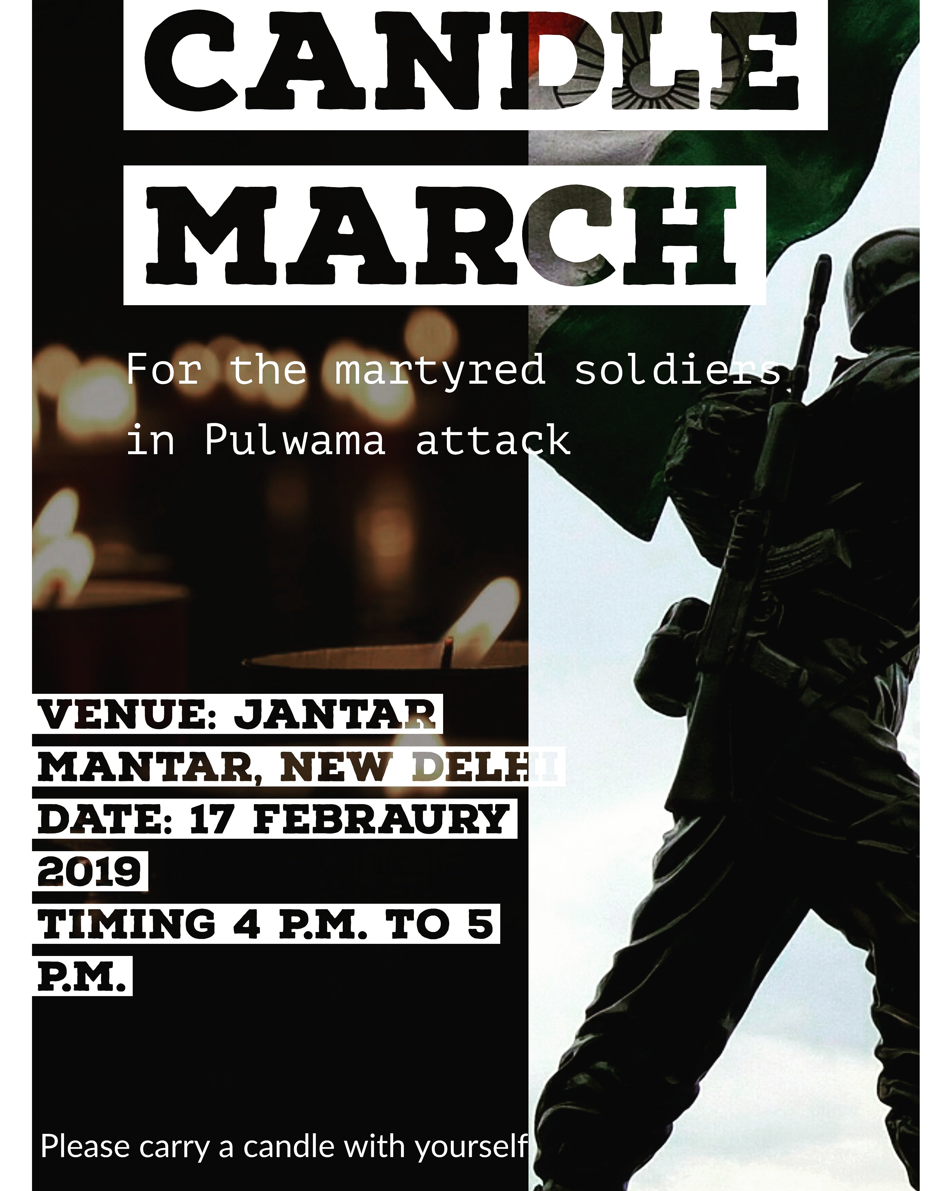 Candle Light March Happening Today At Delhi’s Jantar Mantar To Pay ...