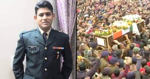 About To Marry Soon, Braveheart Major Chitresh Bisht Comes Back Home ...