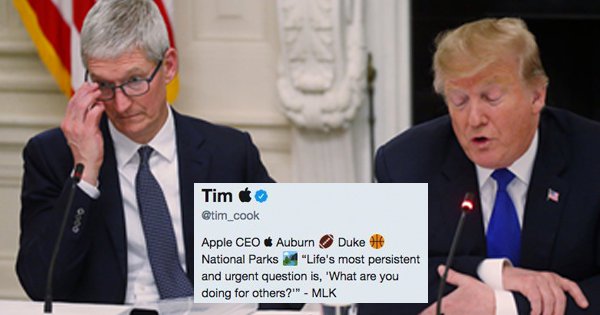 Tim Cook Has The Last Laugh & Changes His Name To Tim Apple On Twitter ...
