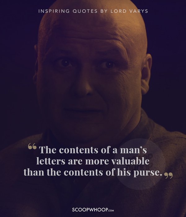 13 Quotes By Lord Varys From Game Of Thrones That Are All The Survival ...