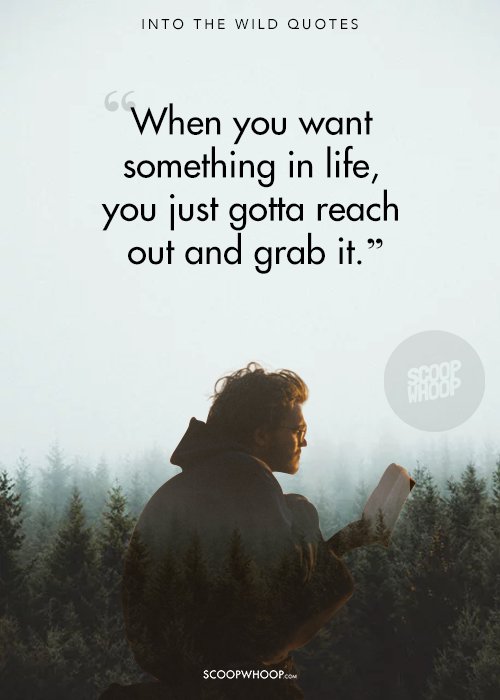 20 ‘Into The Wild’ Quotes That Teach Us That Life Is The Only True ...