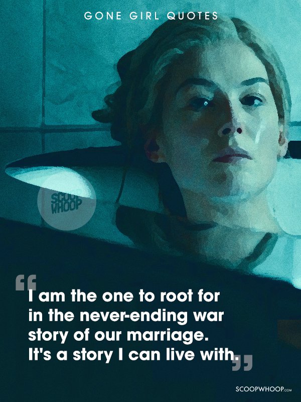 12 Quotes From ‘Gone Girl’ That Remind Us That A Story Isn’t Always ...