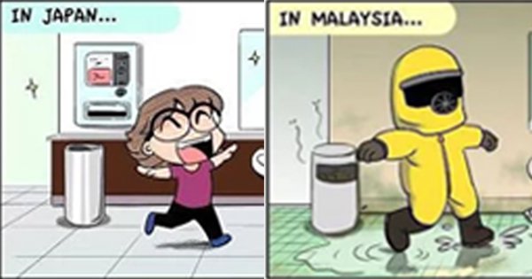 50 Hilarious Illustrations That Show How Japan Is Culturally Different ...