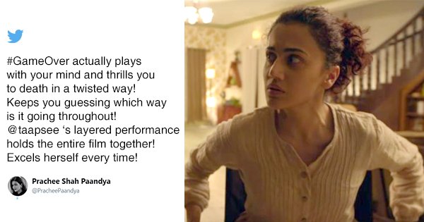 15 Tweets To Read Before Booking Your Tickets For ‘Game Over’ - ScoopWhoop