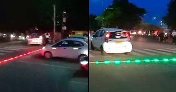 Traffic Police In Hyderabad Install LED Strip Lights At Traffic Signals ...