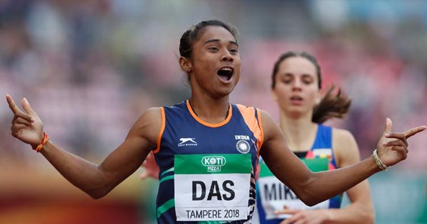 Ace Indian Sprinter, Hima Das Bags The 200m Gold At Poznan Athletics ...