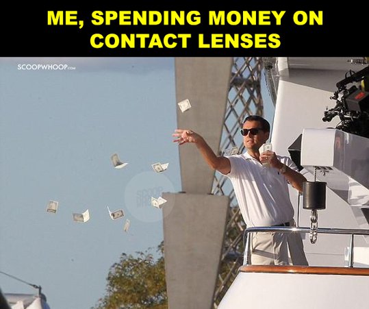 20 Memes On Wearing Contact Lenses That You Will Relate To