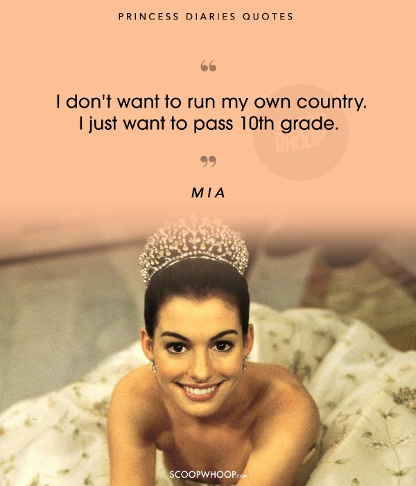 20 Quotes From 'The Princess Diaries' That Remain Iconic Even After All ...