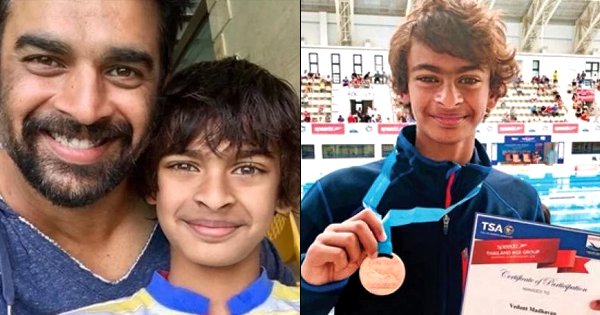 R Madhavan’s Post After His Son Won 3 Gold Medals At A National Swim ...