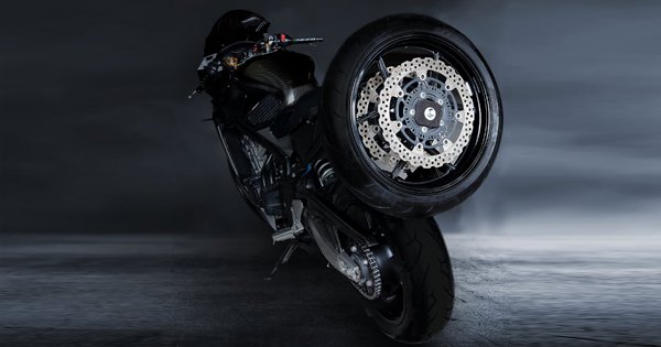 Ever Imagined A Bike With Stepney? Well, This Trending Picture Has Got ...