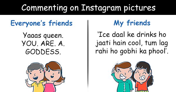 10 Hilarious Posters That Show How My Friends React In Everyday ...