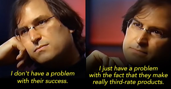 Steve Jobs Calls Microsoft Products 'Tasteless' In This Interview From 1995