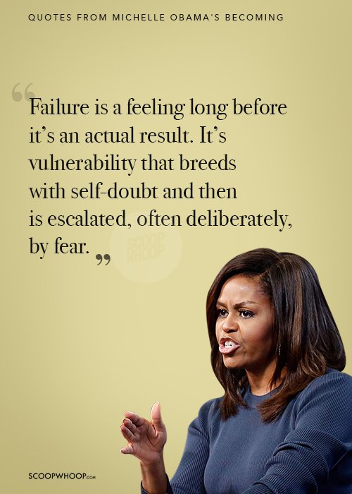 20 Quotes From Michelle Obama's 'Becoming' To Remind Us That Life Is A ...