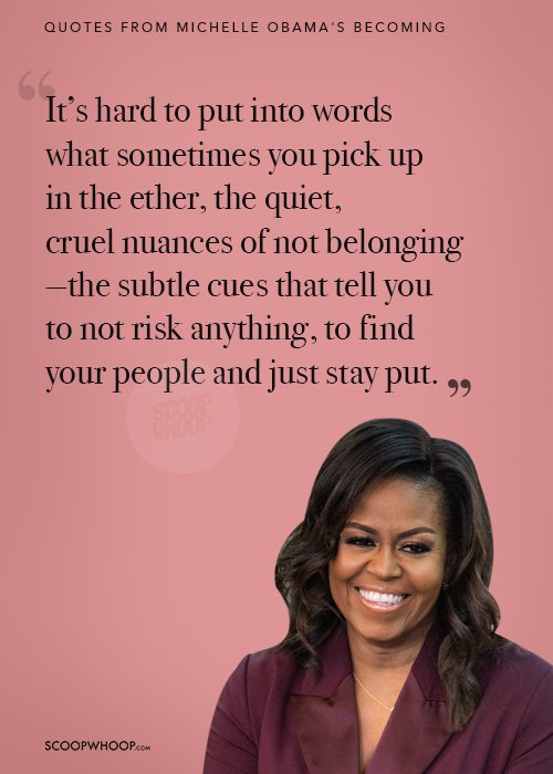 20 Quotes From Michelle Obama's 'Becoming' To Remind Us That Life Is A ...