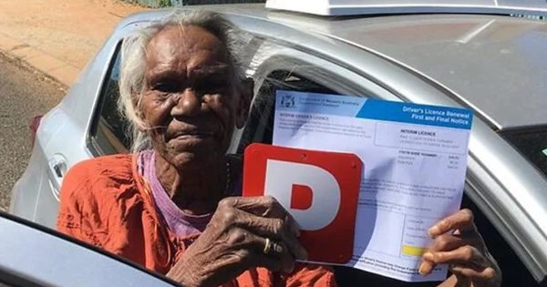 75-Year-Old Lady Secures Driving License So That She Can Take Her Older ...