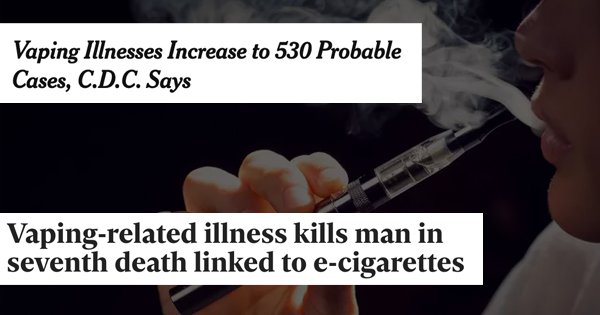 These are the reasons behind the ban of e-cigarettes.
