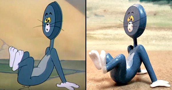 This Artist Recreates Some Of The Most Iconic Tom & Jerry Scenes As ...