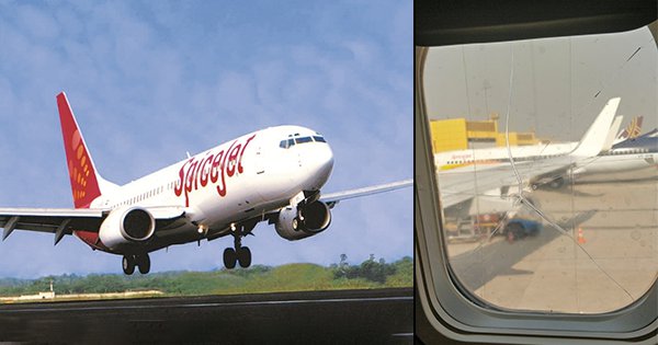 Passenger Finds A Cello Tape On Cracked Airplane Window,