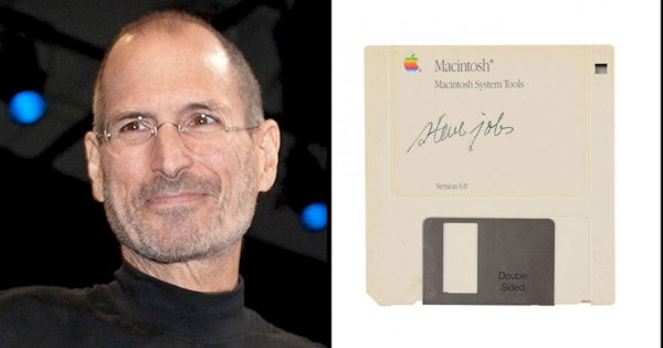 This Floppy Disk With Steve Jobs' Signature Is Up For Auction, Expected To Fetch $7,500