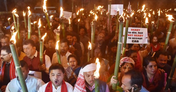 Assam Protest Against Citizenship Amendment Bill In Pictures