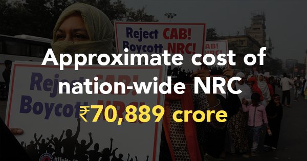 10 Important Things The Money For A Nation-Wide NRC Could Be Used On ...