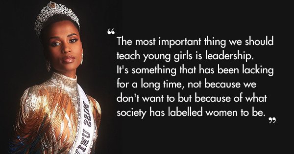 Miss Universe 2019 Zozibini Tunzi Won The Title & Our Hearts With Her ...