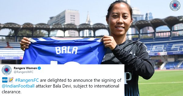 History Created As Footballer Bala Devi Becomes First Woman From India ...