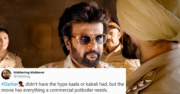 Twitter Review For 'Darbar'