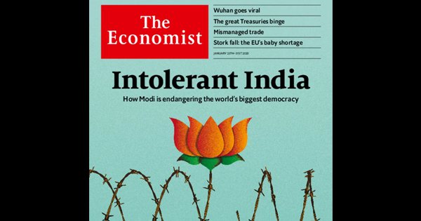 The Intolerant India: Latest Economist Issue With PM Modi On Cover Goes ...