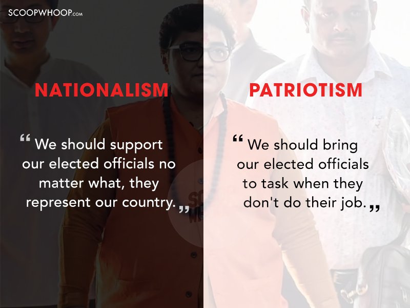 10 Relatable Posters That Differentiate Nationalism Vs. Patriotism In ...