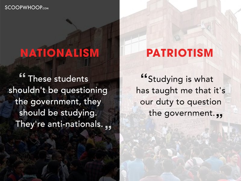 10 Relatable Posters That Differentiate Nationalism Vs. Patriotism In ...