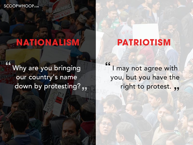 10 Relatable Posters That Differentiate Nationalism Vs. Patriotism In ...