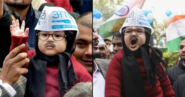 Adorable Mini Mufflerman Has Now Been Invited To Arvind Kejriwal's Oath ...