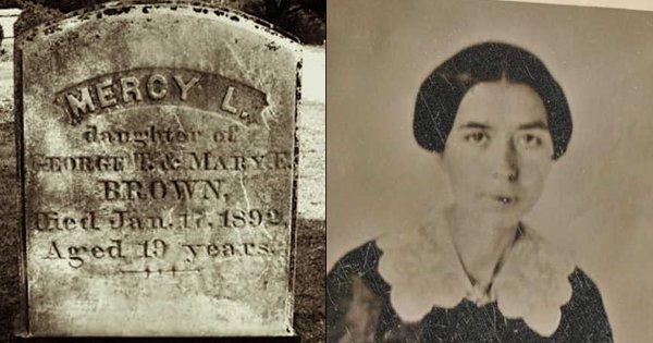 The Incredibly Bizarre Story Of Mercy Brown, The World's 'First Female ...