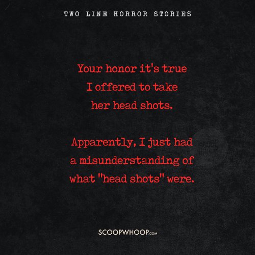 We Dare You To Go Through All 20 Of These Two-Sentence Horror Stories ...