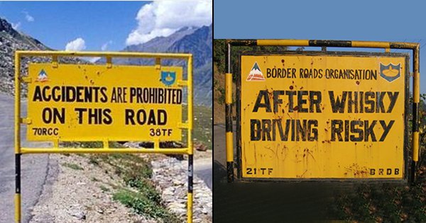 19 Quirky Road Signs.